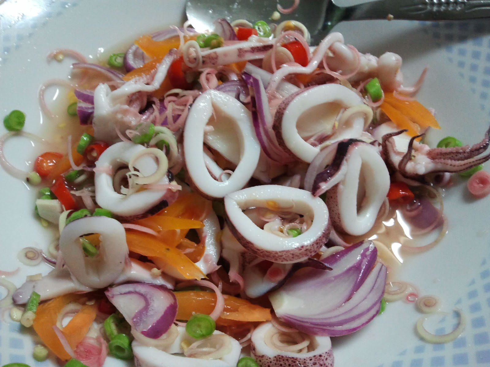 Can You Handle The Truth?: Kerabu seafood recipe