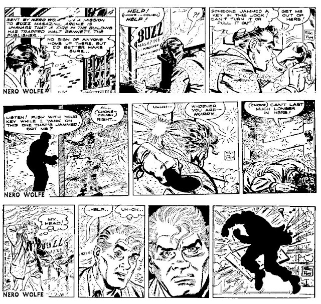 doctor who loved comics: nero wolfe-a comic presentation