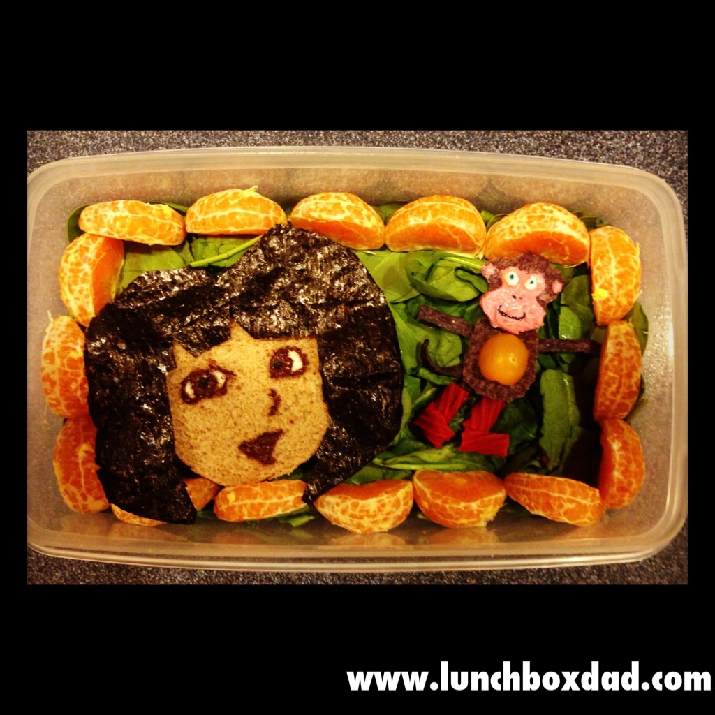 Lunchbox Dad: Week 4: Dora and Boots