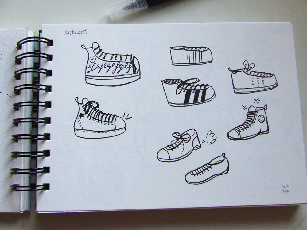 Daily Drawing Challenge - 31 Things to draw | 1-10 - Nuts for Paper