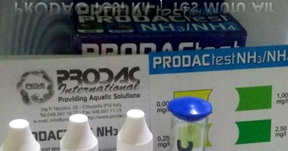 Ammonia NH3 NH4 Test Kit | Tes Amonia Mutu Air | Teskit / Testkit PRODAC