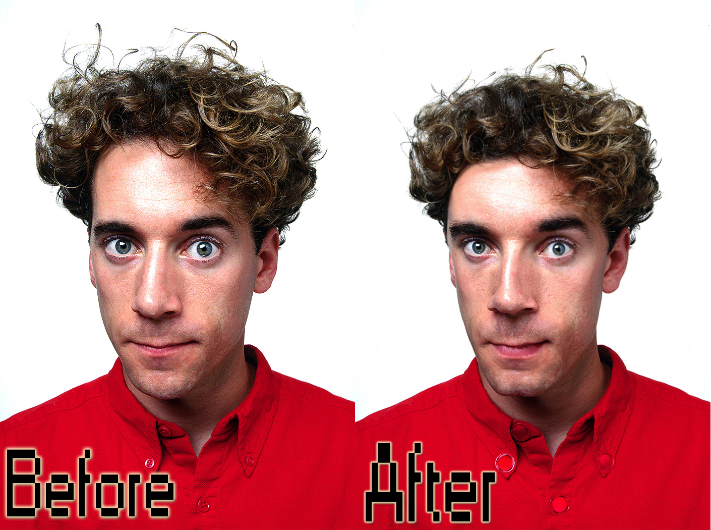 Computer Graphics: FINISHED; Photoshop: Liquify Tool