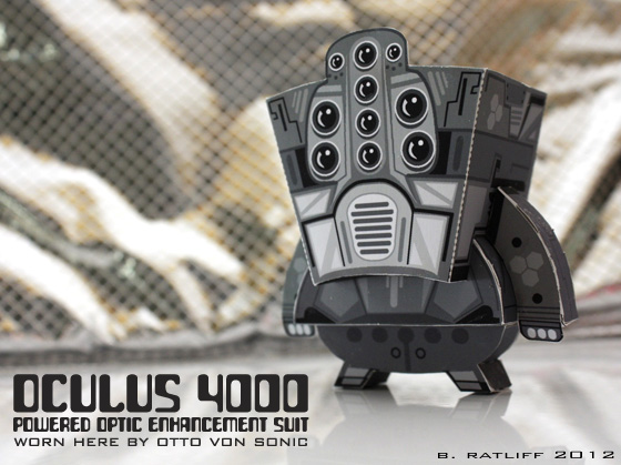Oculus 4000 : Powered Ocular Enhancement Suit Papercraft | Papercraft ...