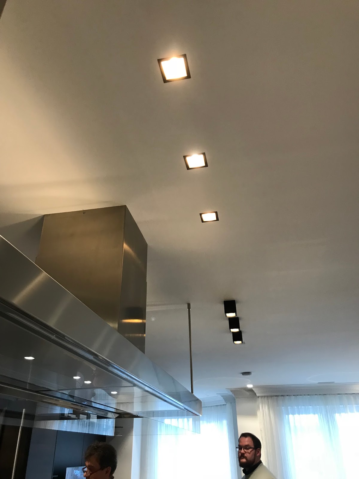 architect design™: Modern Delta lighting and Poliform cabinet showroom ...