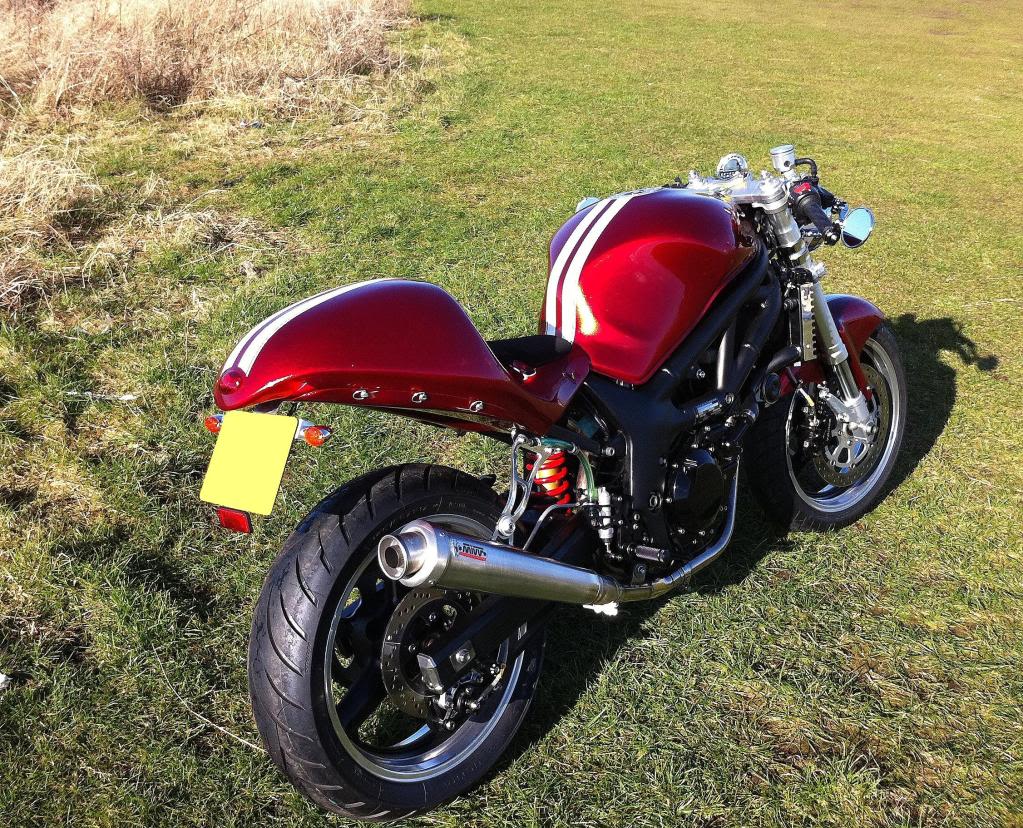 Cafe Racer Special: Suzuki SV 650 Cafe Racer by TamSV