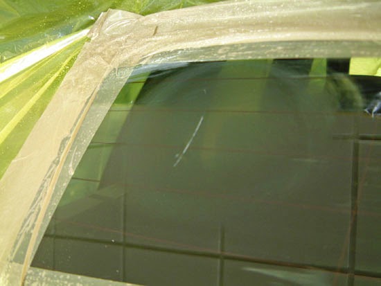 The fix for when scratched windshield | 45