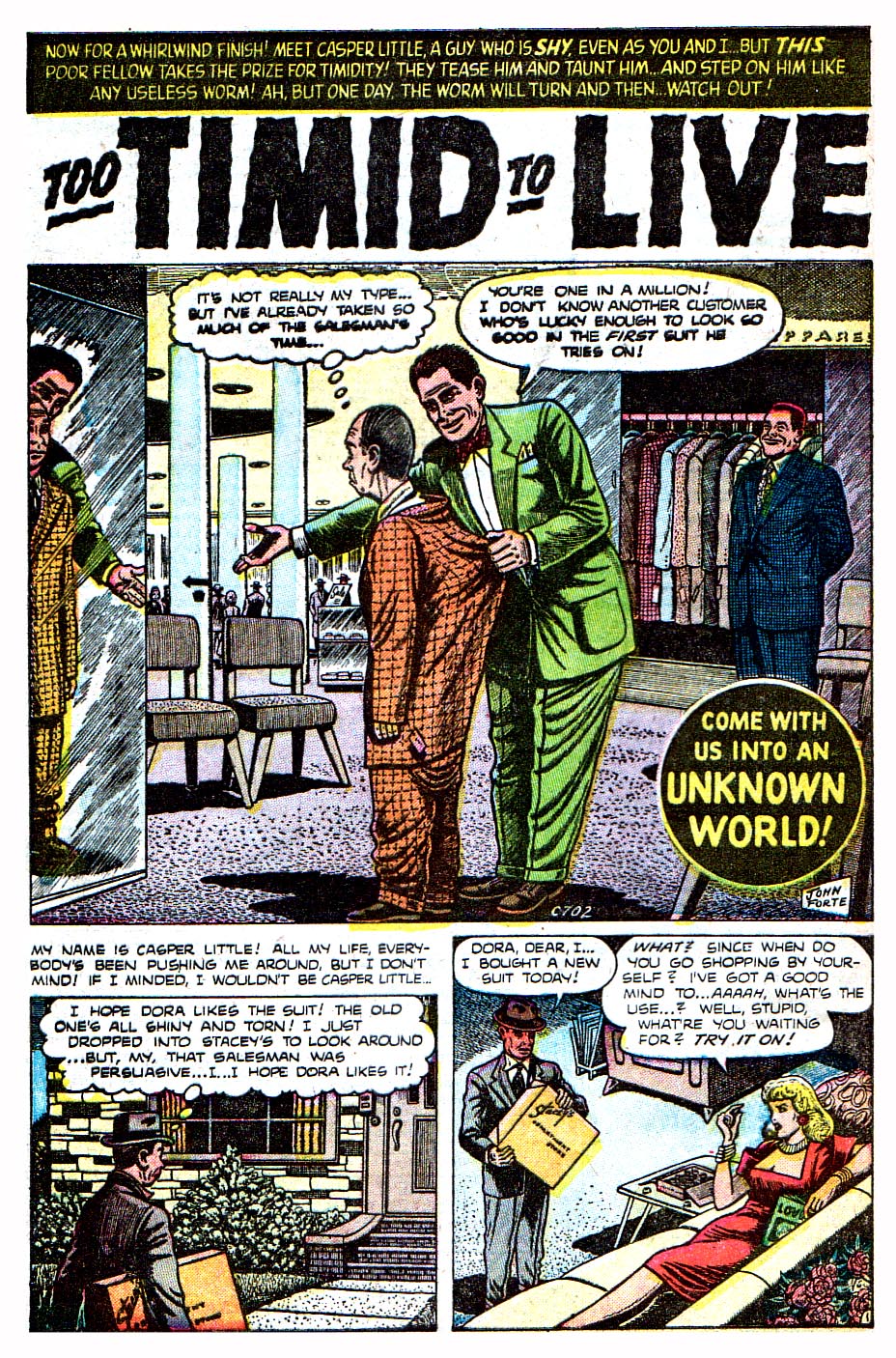 THE HORRORS OF IT ALL Too Timid To Live Davey And His Dame the-horrors-of-it-all-too-timid-to-live-davey-and-his-dame
