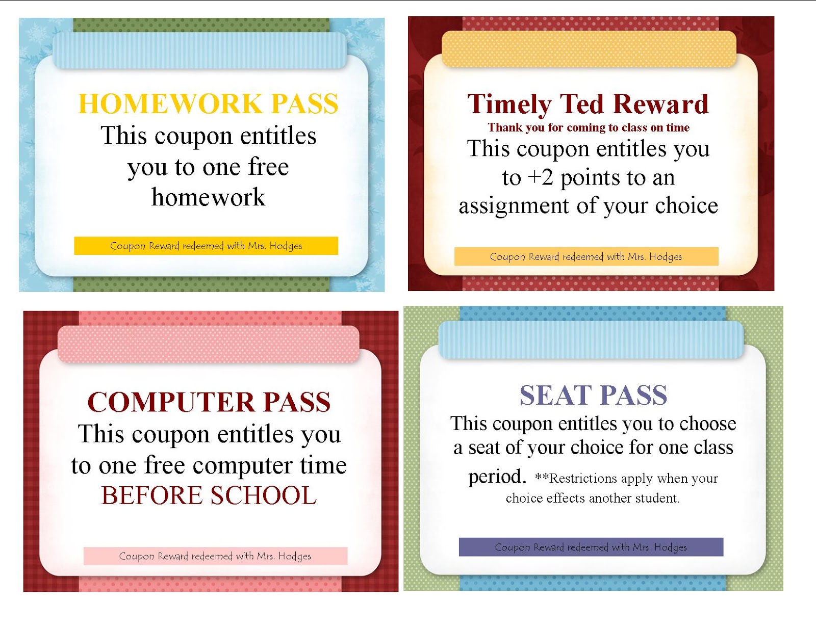 Hodges Herald: Friday Freebies