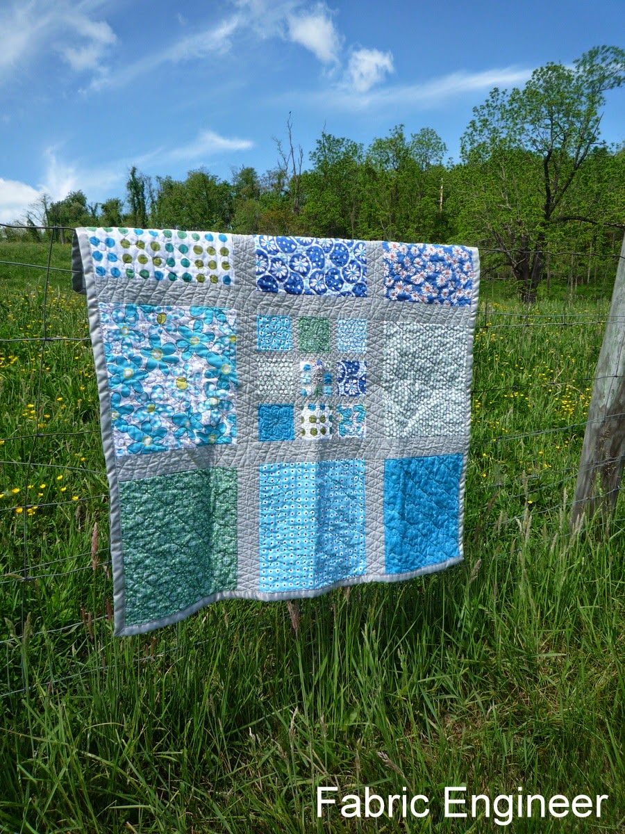 Fabric Engineer: Evelyn's quilt