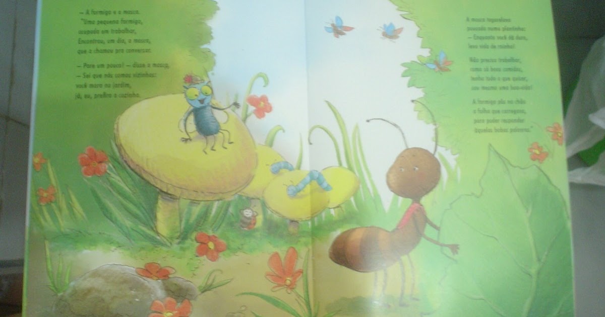 ARMAZÉM DE TEXTO: FÁBULA : A FORMIGA E A MOSCA - ESOPO - COM GABARITO