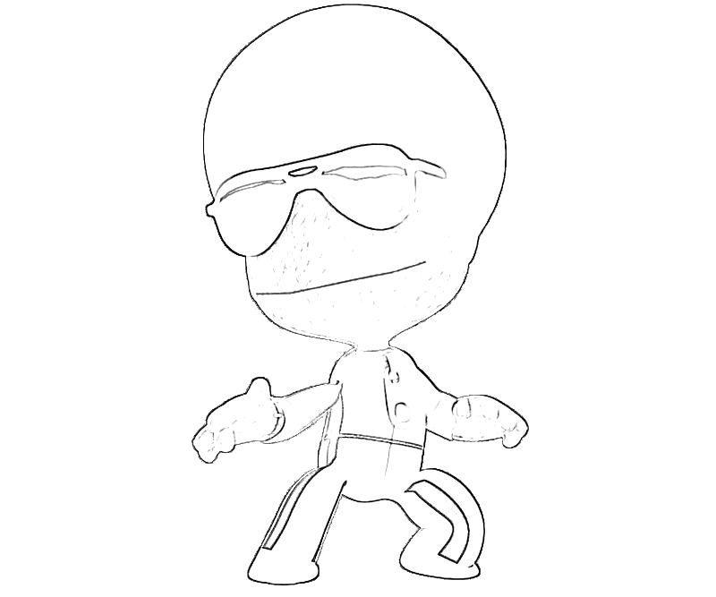 Sackboy Printable Coloring Pages