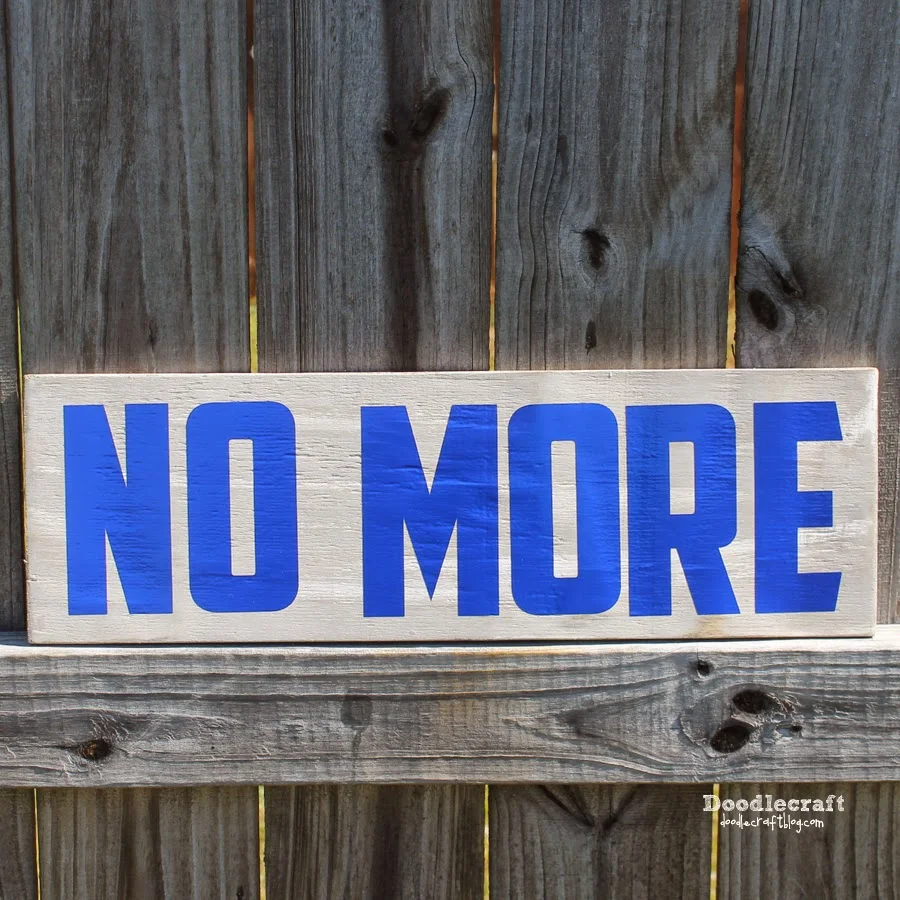 John Hurt War Doctor NO MORE Sign--8.5 Day of Doctor Who!