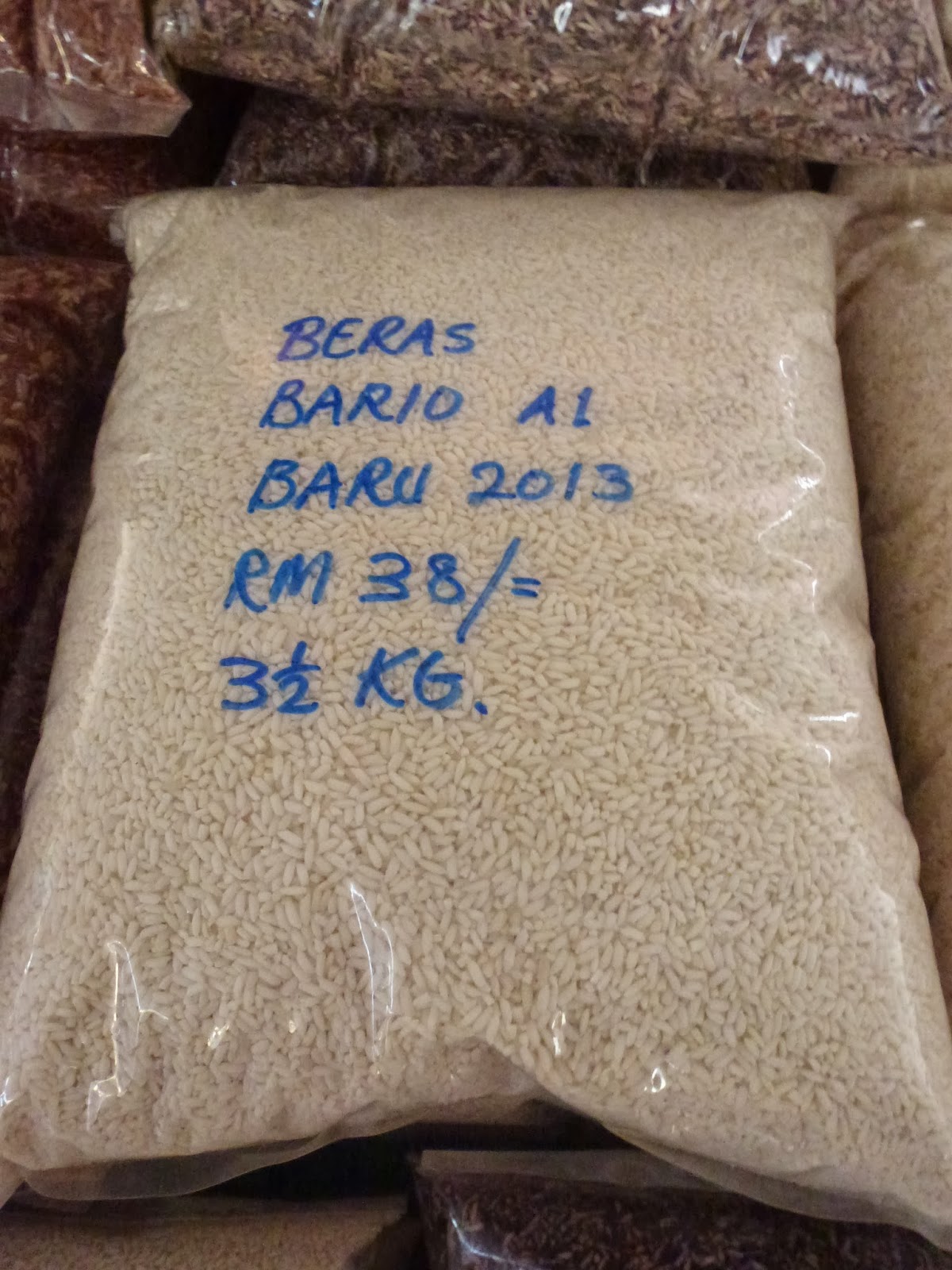 Tertunailah Hasrat Di Hati: Beras Bario Sarawak- Kenapa Beras Ini Mahal