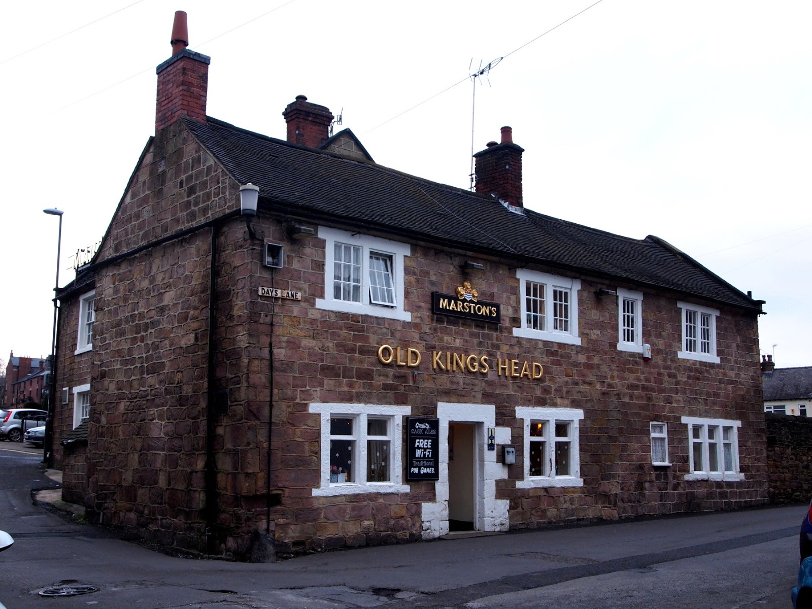 Shove it, Chuck it, Toss it...: Old Kings Head, Belper, Derbyshire