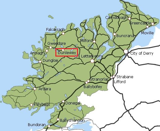 On the Irish road...