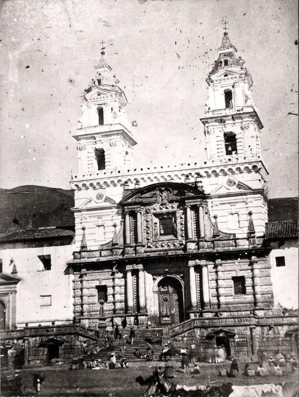 FOTOS QUITO ANTIGUO: PLAZA SAN FRACISCO