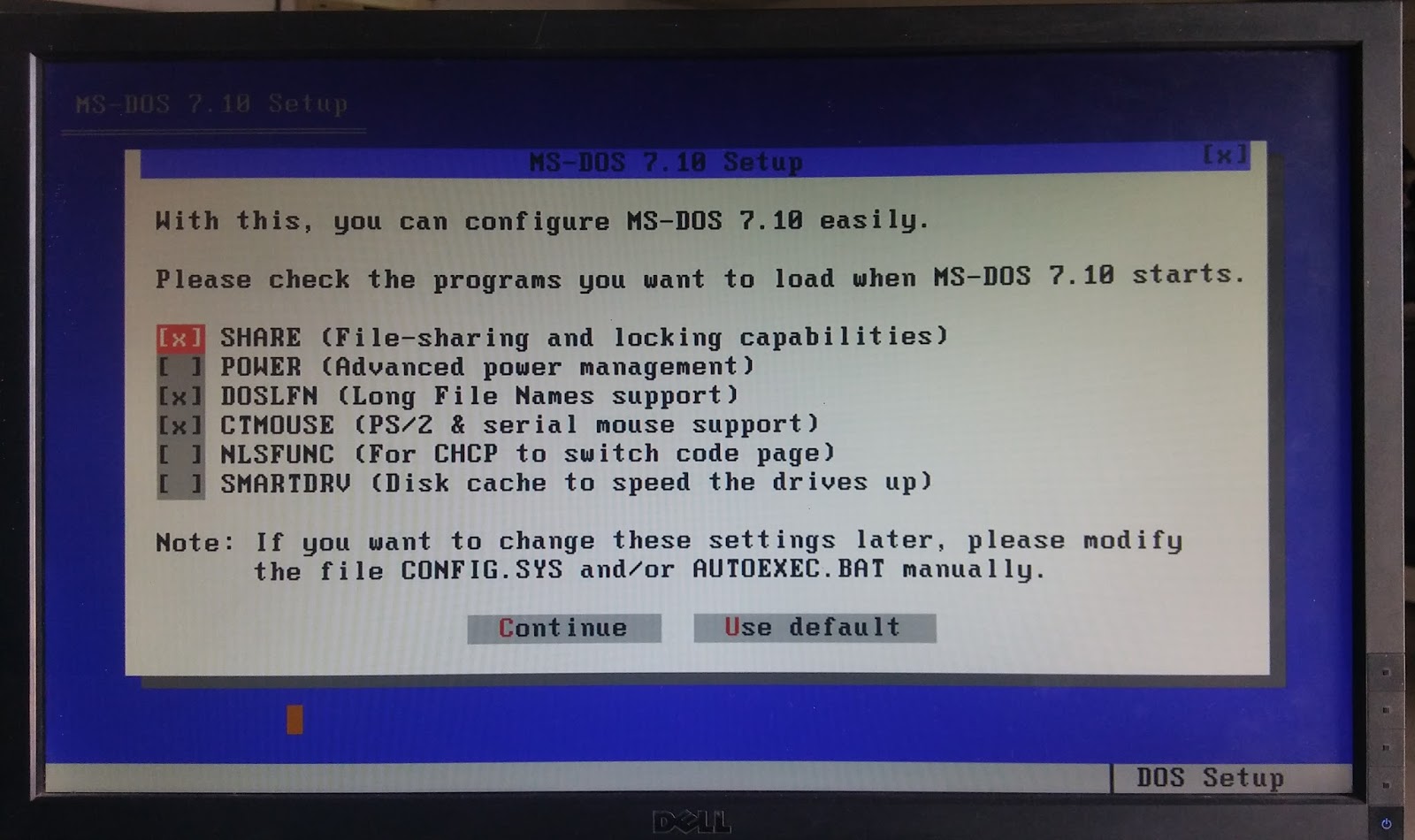MS DOS Installation - Keshav's Blog