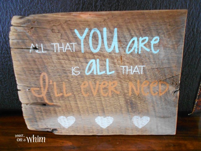 denise...on a whim: Love Is in the Air Valentine Signs: All that You ...