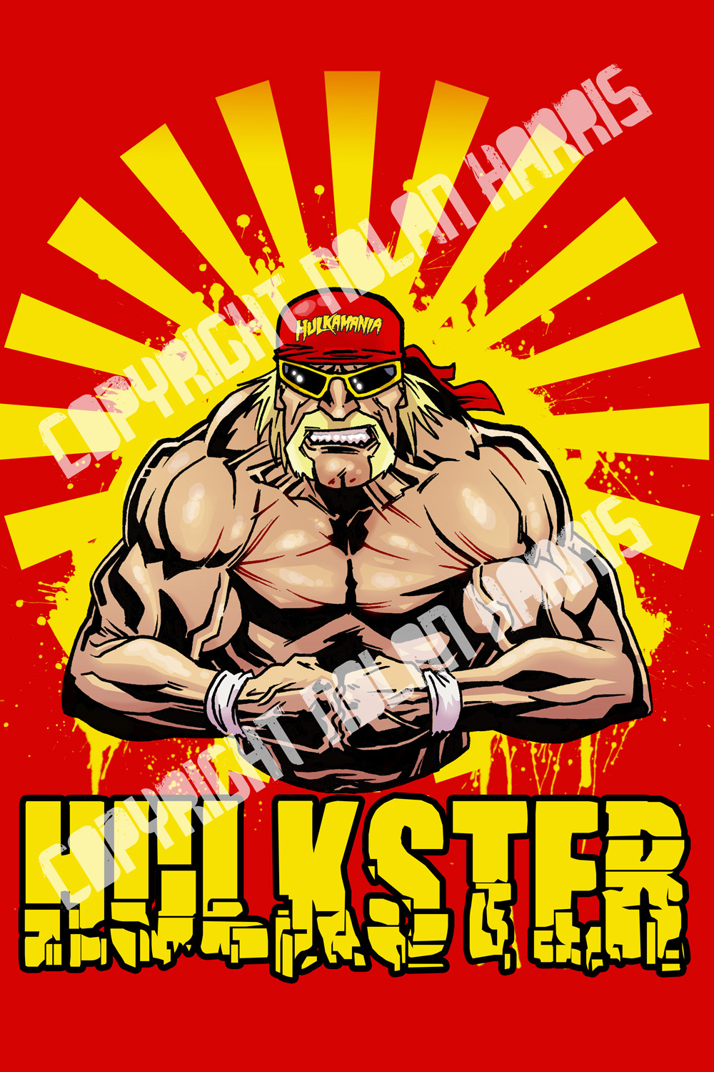 Nolan Harris Art: HULKAMANIA is runnin' wild!!!