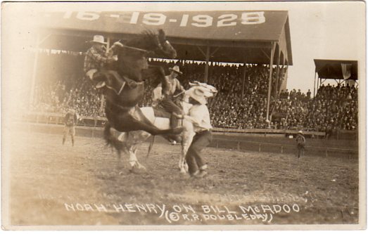 The Postcard Guy Blog: Doubleday Rodeo Postcards