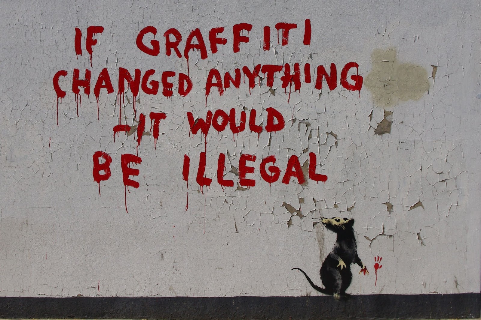 Coolest Banksy Graffiti - Wonderful
