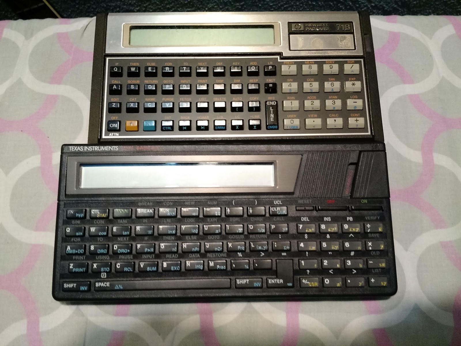 Eddie's Math and Calculator Blog: Retro: A Quick Look at the TI-74 (and ...