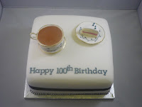 Eat Cakes by Susan: 100th Birthday cake