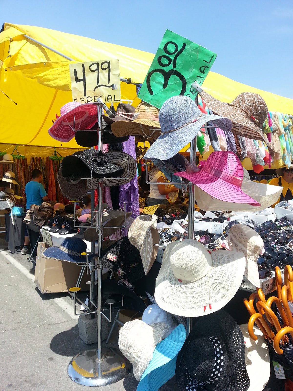 Shopping at the Spring Valley Swap Meet