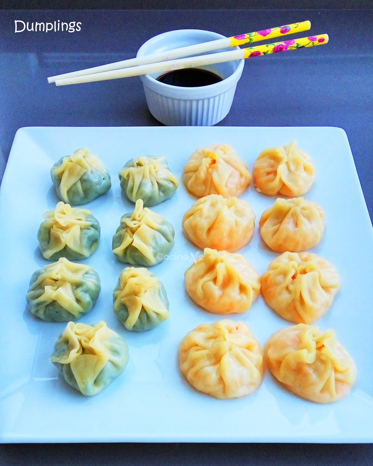 Cocinax2. Las recetas de Laurita.: Dumplings: empanadillas al vapor ...