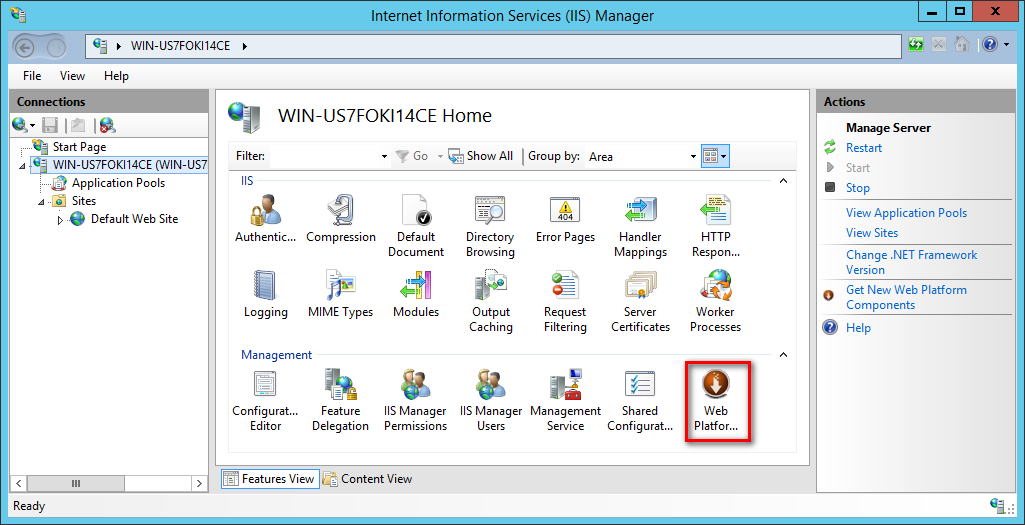 Instalasi PHP di IIS dengan Web Platform Installer