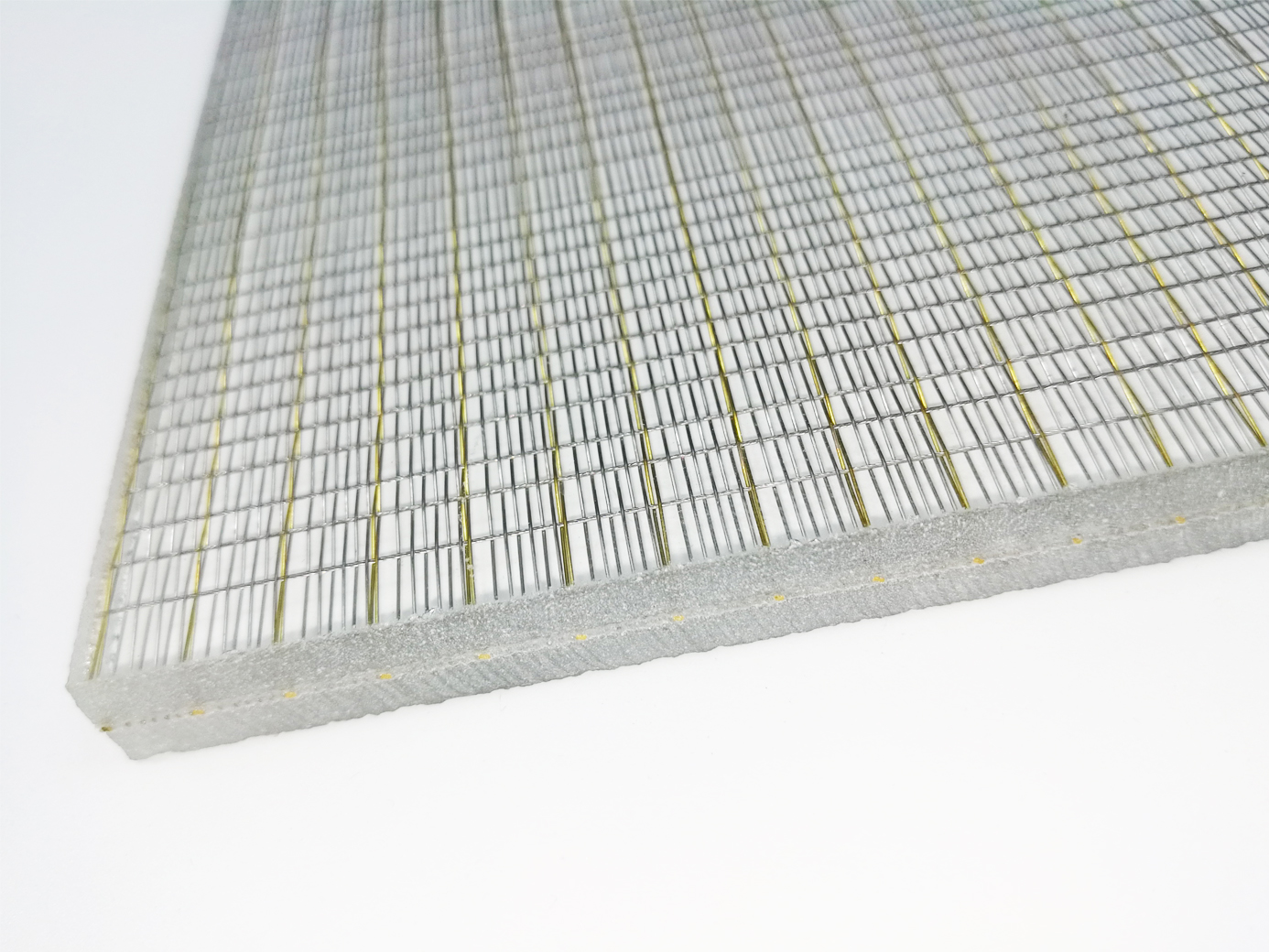 Glass Laminated Mesh & Mesh laminated glass