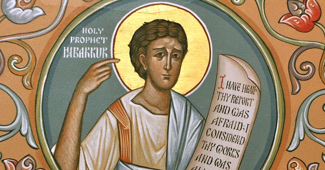 Blood of Prokopius: Saintly Saturday: The Prophet Habakkuk