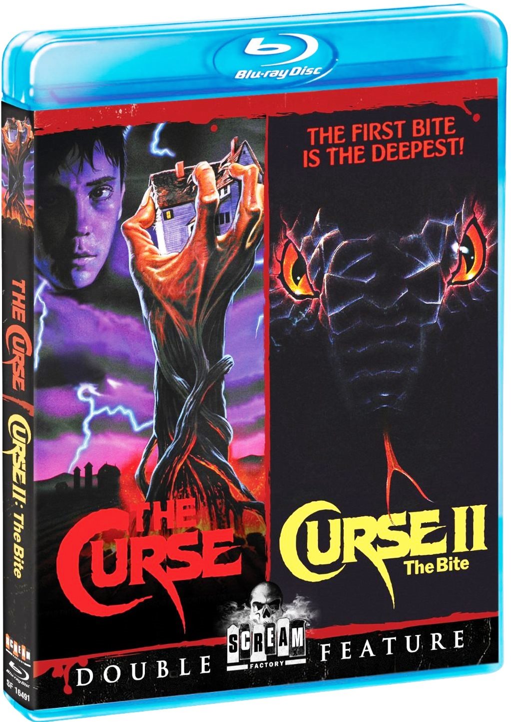 MCBASTARD'S MAUSOLEUM: THE CURSE (1987) / CURSE II: THE BITE (1989 ...