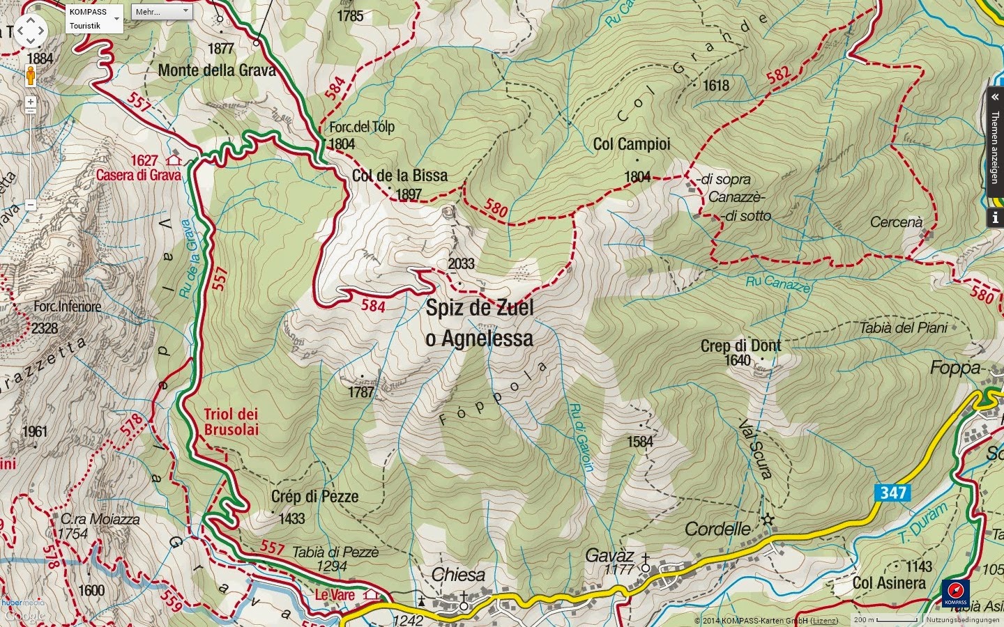 Montagna a tutta birra: Spiz de Zuèl (o Col dell'Agnelessa) 2033 m ...