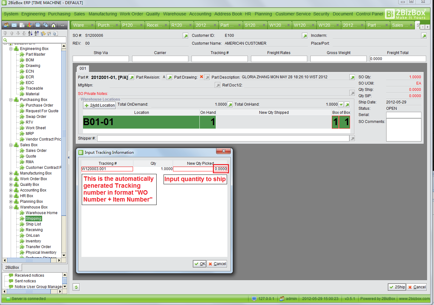 2BizBox FREE ERP: Build Your Own Track and Trace System for Quality Control