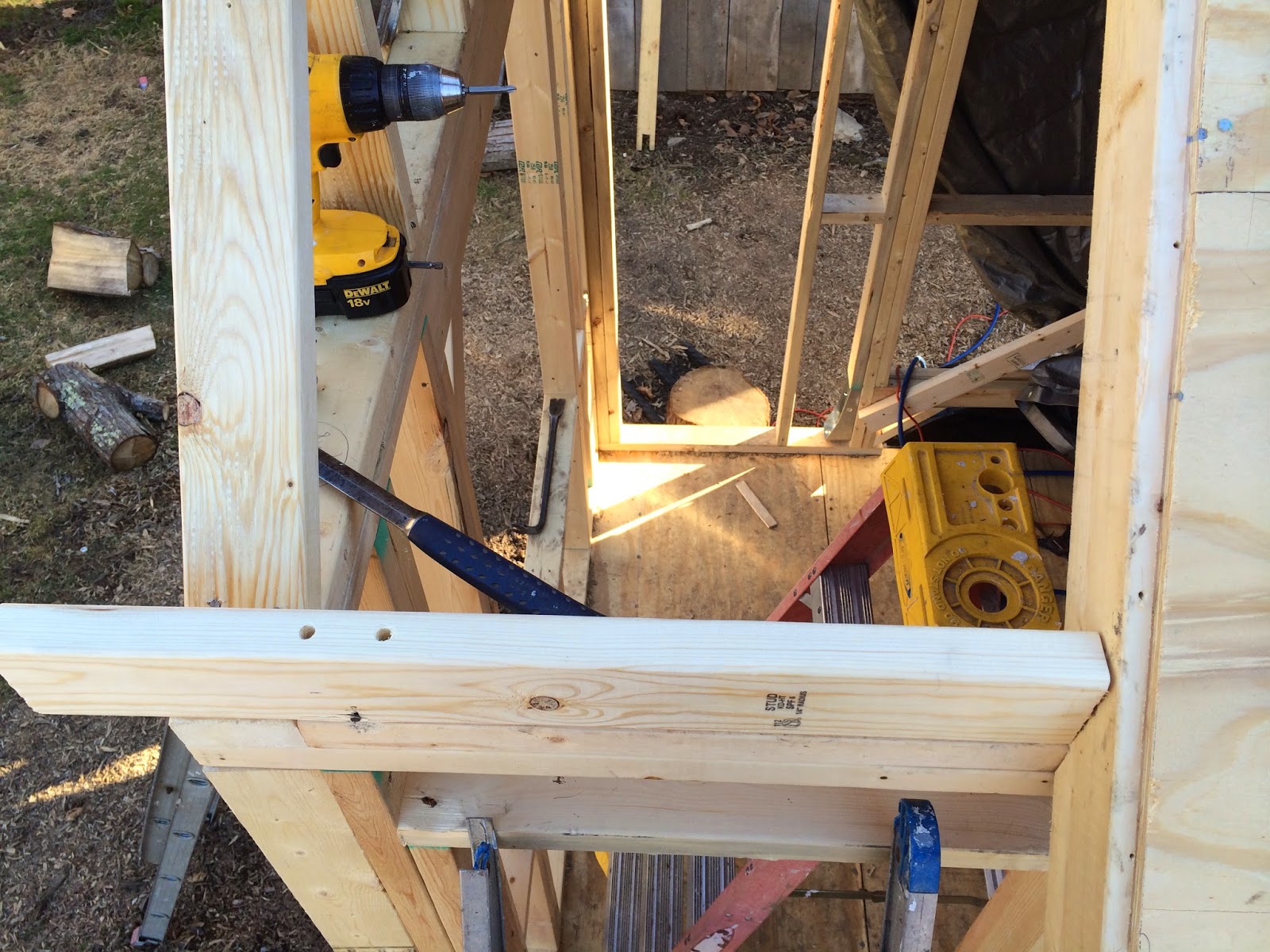 Building a Tiny House on Wheels: Update on progress: Overhangs ...