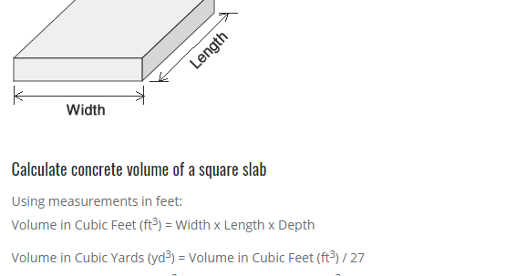 Construction Hub: How to estimate concrete in cubic yards