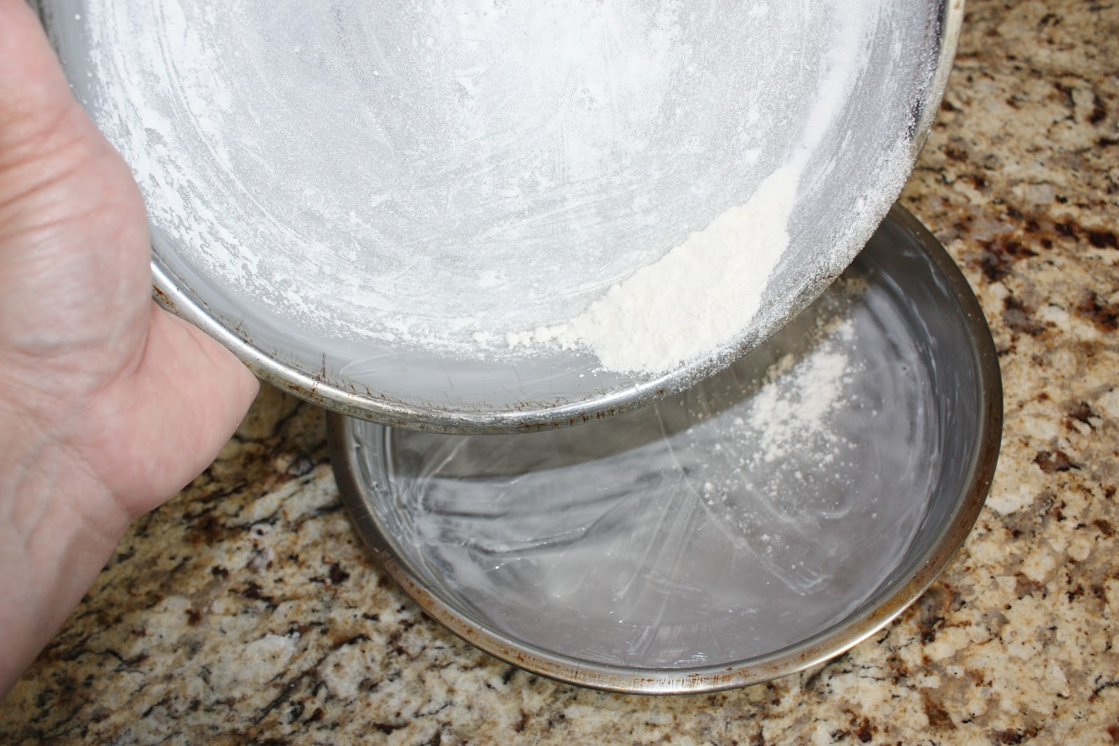Prepping Cake Pans
