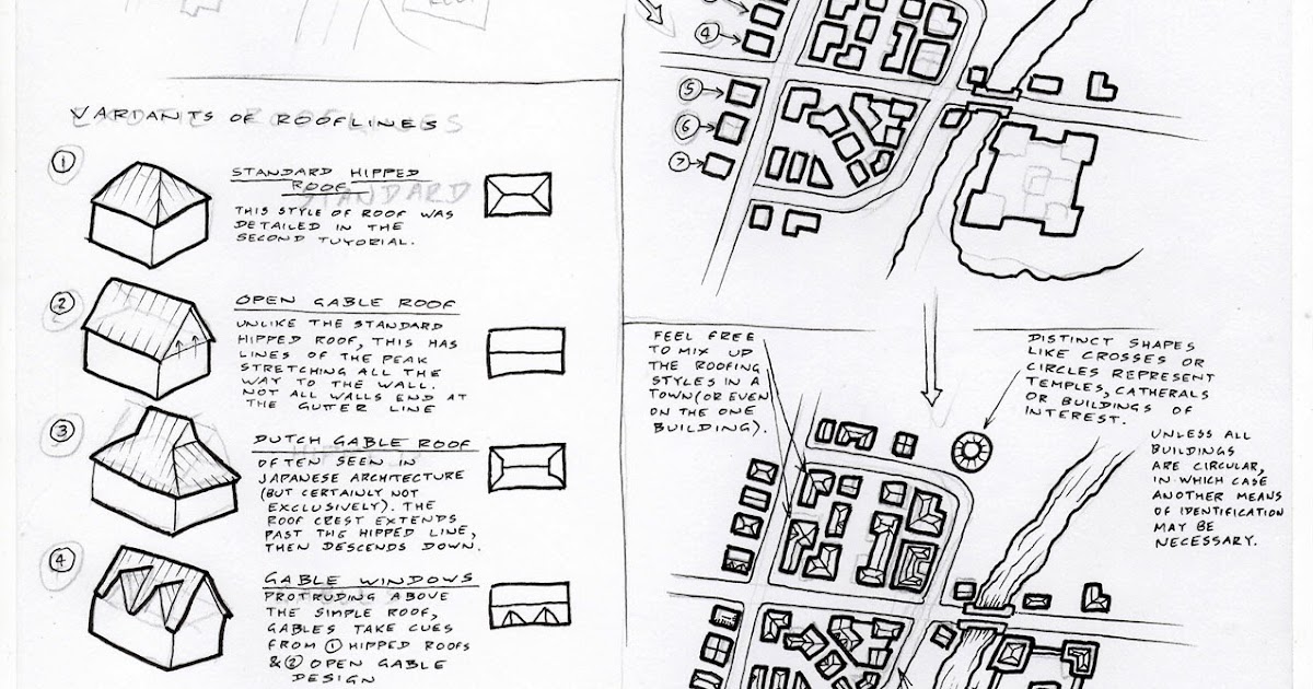 Map Drawing Tutorial 4: Towns and Urban Areas