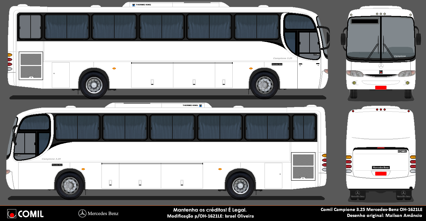 Central Bus: Comil Campione 3.25 MB OH-1621LE