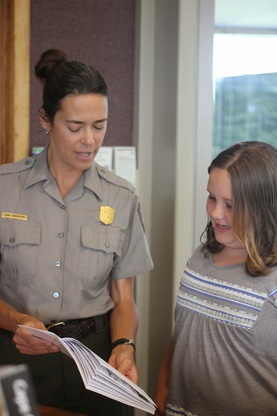 O'Canada & New England 2014 'cation: Day 13: Taking the Junior Ranger ...