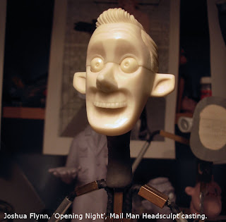 Joshua Flynn: Puppet Head Sculpt- Mail Man Part II