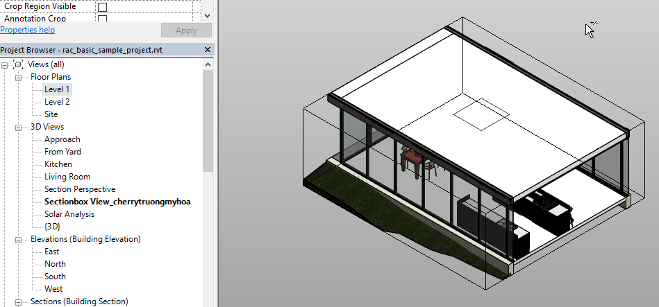 How to quickly create section box from rectangular selection in Revit ...