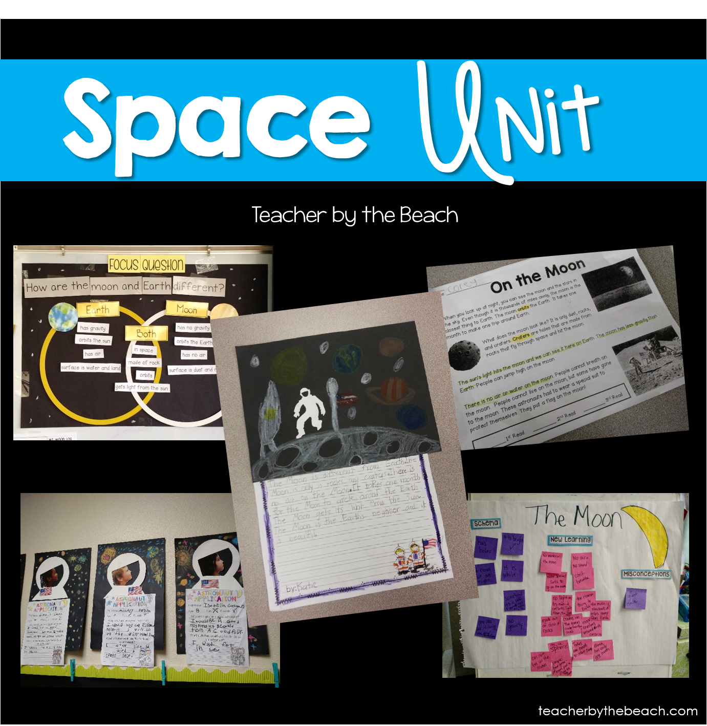 Learning About Space - Teacher by the Beach