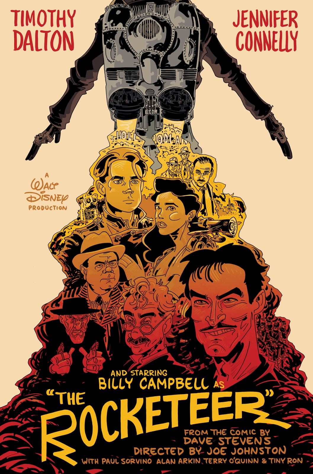 Chris Schweizer's Old Blog: The Rocketeer poster