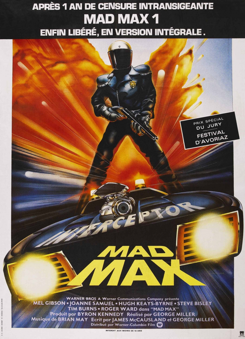 The Geeky Nerfherder: Movie Poster Art: Mad Max Trilogy (1979-1985)