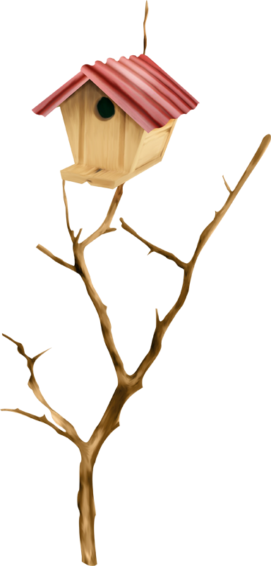 TATTYS THINGIES: ANIMALS ~ BIRDHOUSE