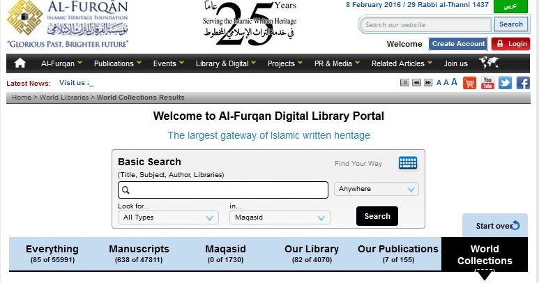 Access to Mideast and Islamic Resources (AMIR): Open Access Digital ...