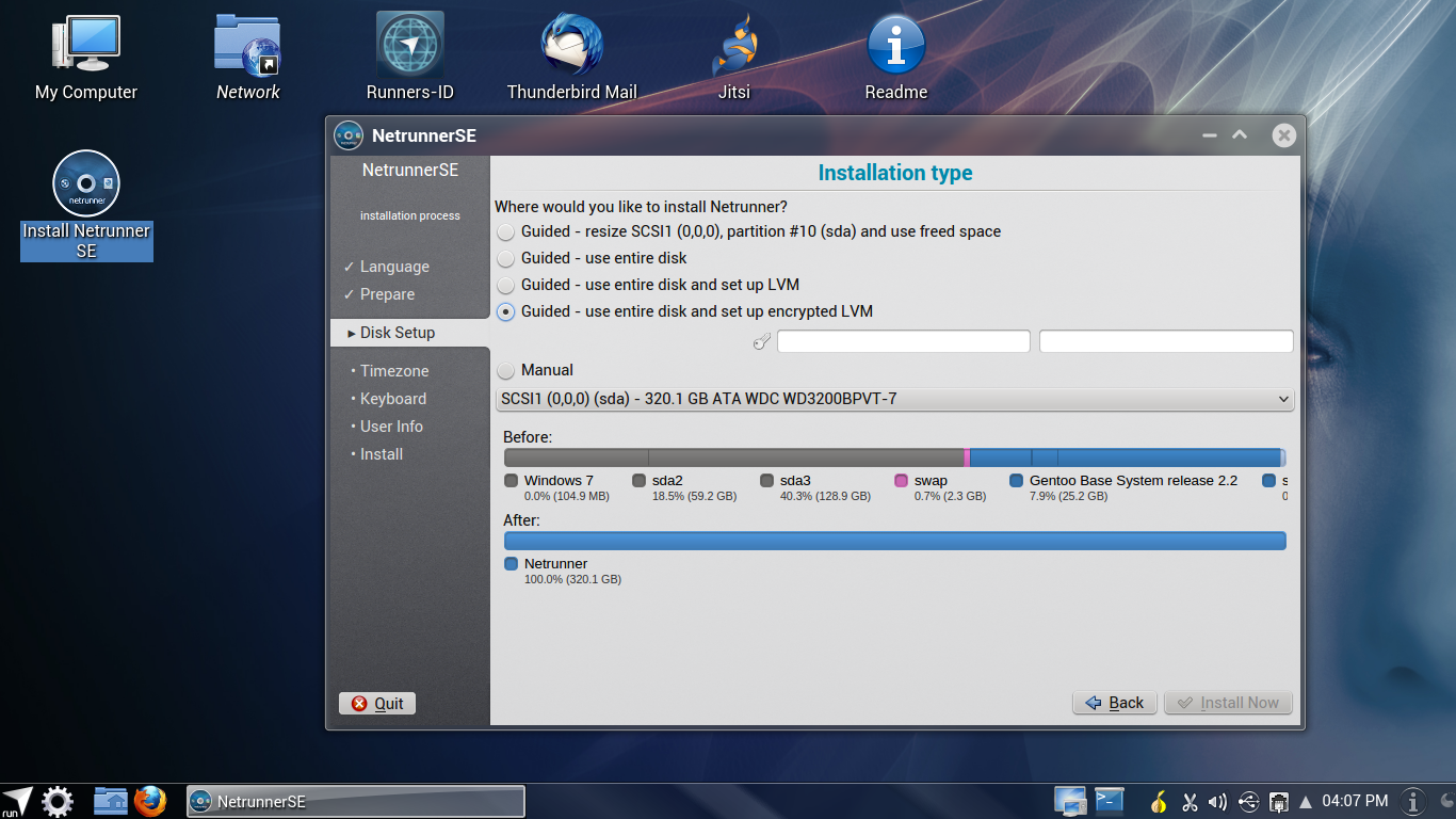 Darbar linux : Netrunner 13.06 "Enigma" Stealth Edition KDE Review : Secure your online privacy ...