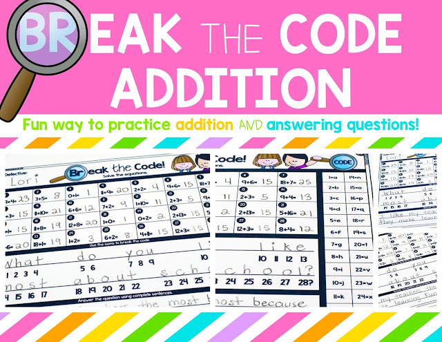 Teaching With Love and Laughter: Break the Code Math Edition